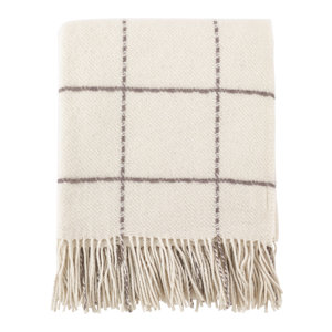 Saro Sevan Wool Throw & Reviews | Wayfair